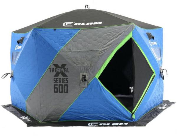 Clam X-500 Thermal Lookout Hub Ice Shelter Cabela's