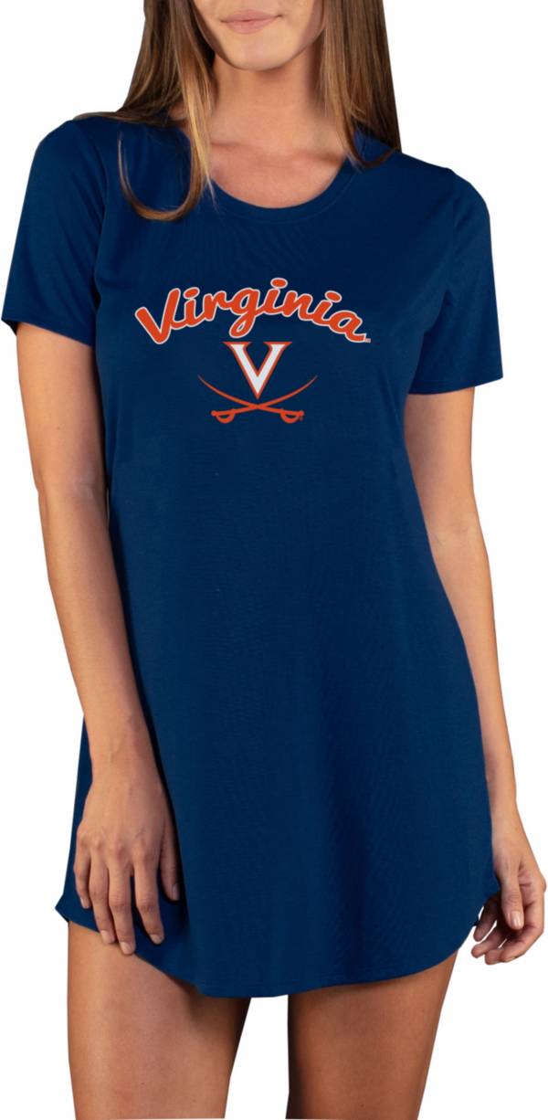 Concepts Sport Women's Virginia Cavaliers Blue Night Shirt | Dick's ...