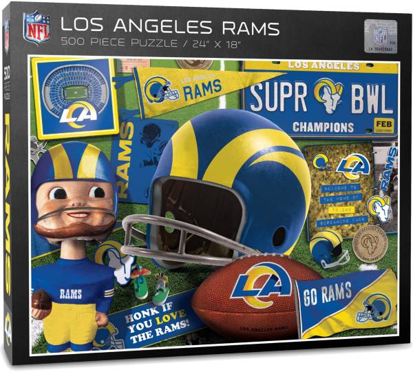 You The Fan Los Angeles Rams Retro Series 500-Piece Puzzle | Dick's ...