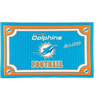 Evergreen Miami Dolphins Embossed Door Mat | Dick's Sporting Goods