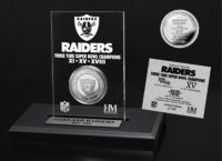 Highland Mint Las Vegas Raiders Champs Etched Acrylic | Dick's Sporting ...