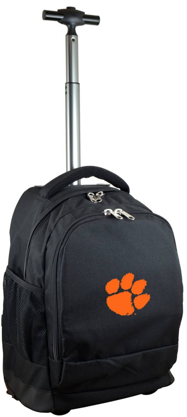 Mojo Clemson Tigers Wheeled Premium Black Backpack | Dick's Sporting Goods