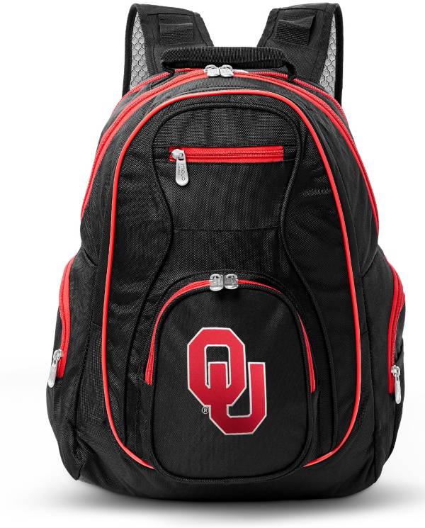 Mojo Oklahoma Sooners Colored Trim Laptop Backpack | Dick's Sporting Goods