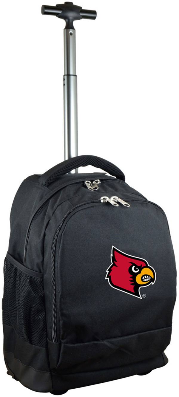 Mojo Louisville Cardinals Wheeled Premium Black Backpack | Dick's ...