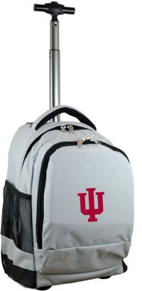Mojo Indiana Hoosiers Wheeled Premium Grey Backpack | Dick's Sporting Goods