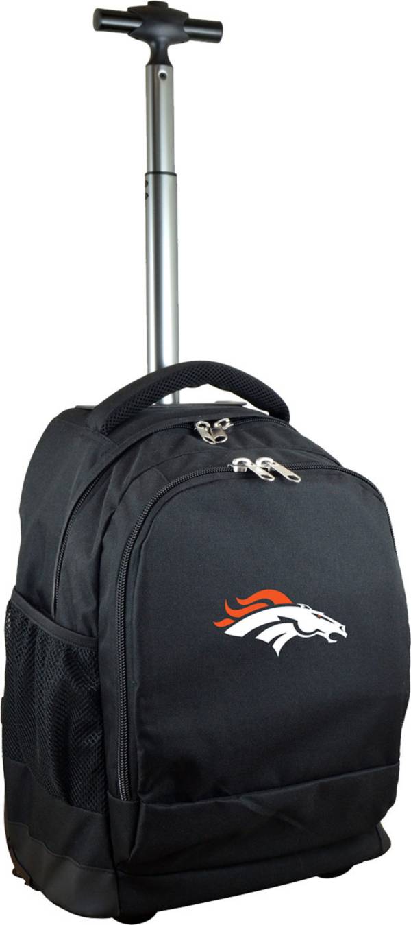 Mojo Denver Broncos Wheeled Premium Black Backpack | Dick's Sporting Goods