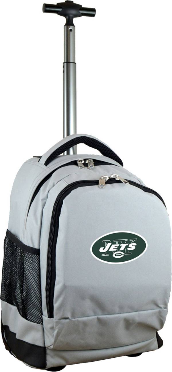 Mojo New York Jets Wheeled Premium Grey Backpack | Dick's Sporting Goods