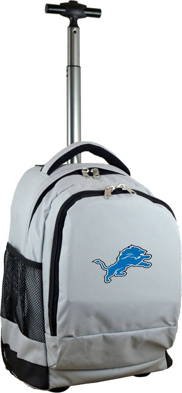Mojo Detroit Lions Wheeled Premium Grey Backpack | Dick's Sporting Goods