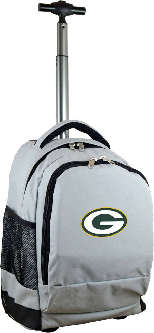 Mojo Green Bay Packers Wheeled Premium Grey Backpack | Dick's Sporting ...