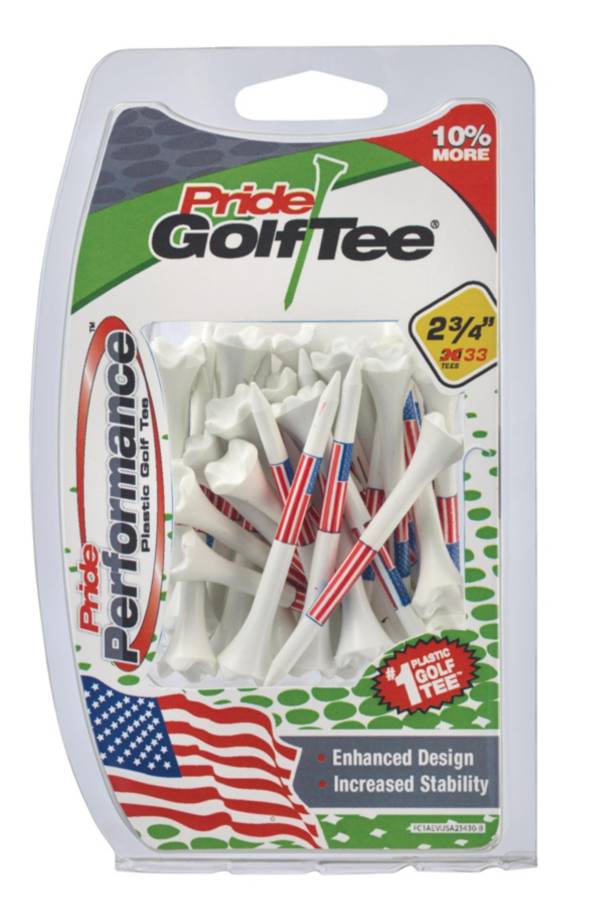 Pride 2.75'' American Flag Golf Tees - 33 Pack | Dick's Sporting Goods