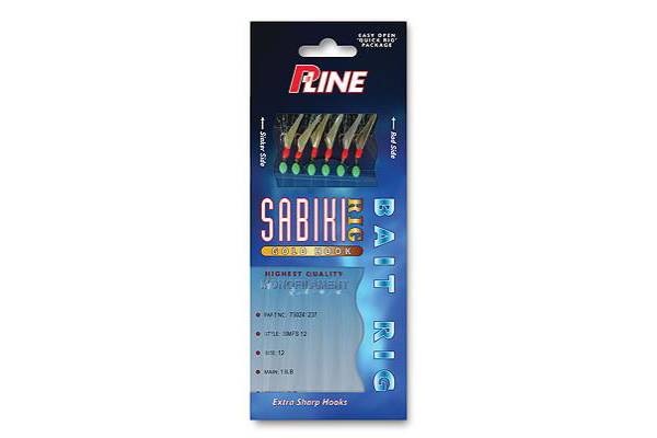 P-Line Sabiki Rig With Real Fish Skin | Dick's Sporting Goods