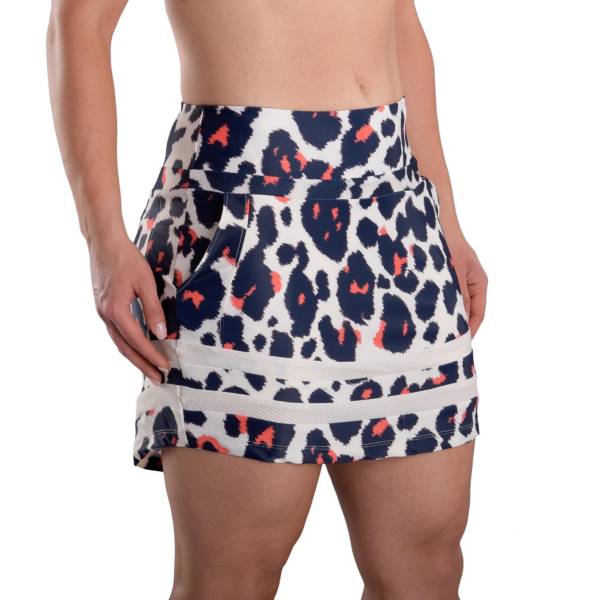 Swingdish Womens Olive Print 165 Golf Skort Dicks Sporting Goods