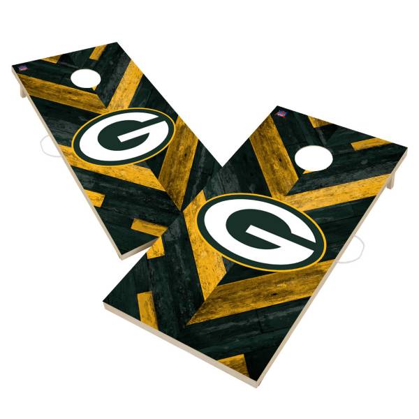 Victory Tailgate Green Bay Packers 2' x 4' Solid Wood Cornhole Boards ...