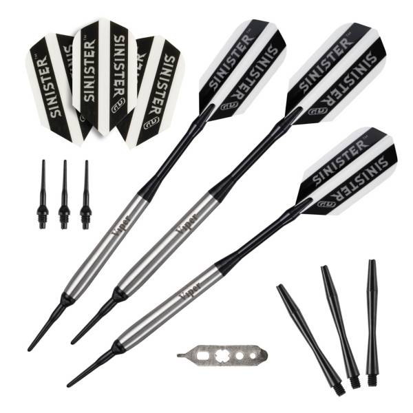 Viper Sinister Smooth Barrel 16g Tungsten Soft Tip Darts | Dick's ...