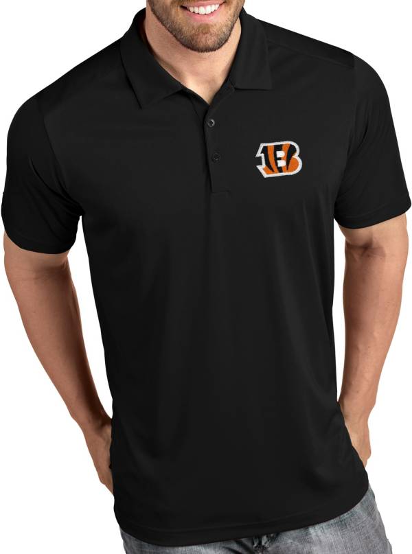Antigua Men's Cincinnati Bengals Tribute Black Polo | Dick's Sporting Goods