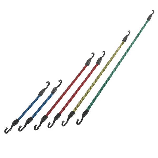 CargoLoc 6 Pc Flat Bungee Cord Assortment | Dick's Sporting Goods