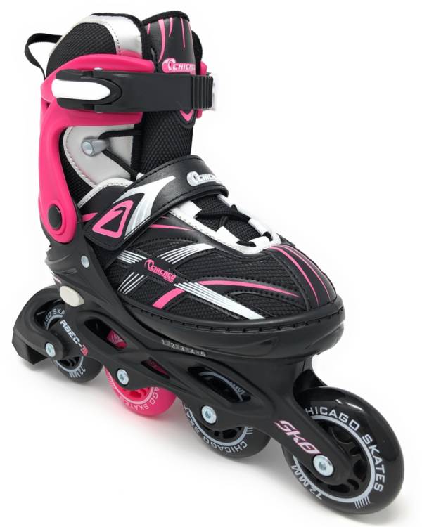 Chicago Skates Girls' Adjustable Inline Skates | Dick's Sporting Goods