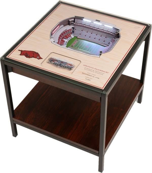 You The Fan Arkansas Razorbacks 25-Layer Stadium Views Lighted End ...