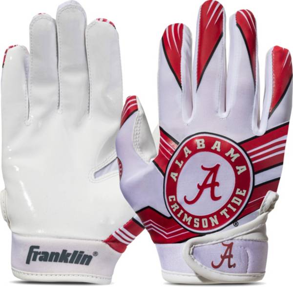 Franklin Youth Alabama Crimson Tide Receiver Gloves | Dick's Sporting Goods