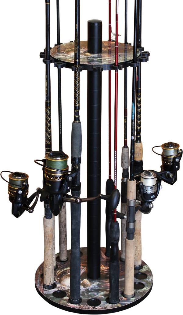 Rush Creek Bass 16 Fishing Rod Round Storage Rack | Dick's Sporting Goods