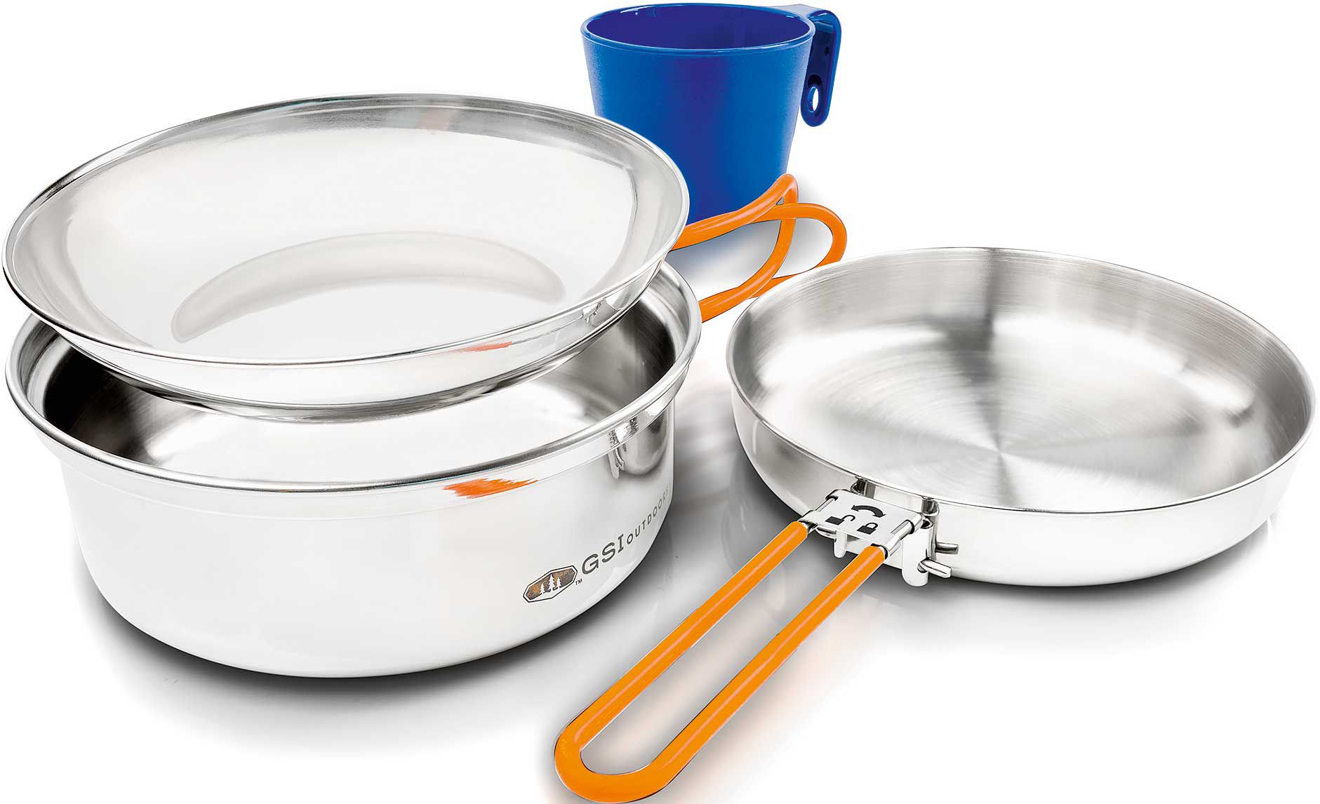 GSI Glacier 1 Person Mess Kit Cookware Package | Publiclands