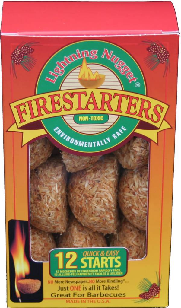 Lightning Nuggets Fire Starters - 12 Pack | Publiclands