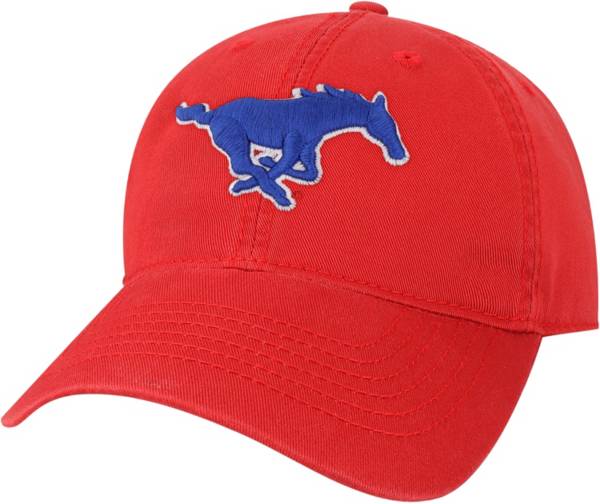 League-Legacy Youth Southern Methodist Mustangs Red Relaxed Twill ...