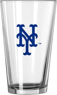 Logo Brands New York Mets 16oz. Gameday Pint Glass | Dick's Sporting Goods