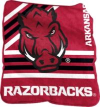 Logo Brands Arkansas Razorbacks Raschel Throw Blanket | Dick's Sporting ...