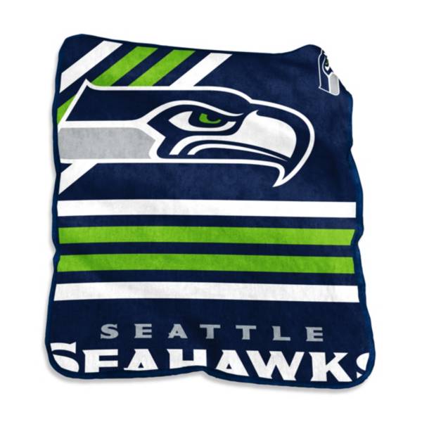 Logo Brands Seattle Seahawks Raschel Throw Blanket | Dick's Sporting Goods