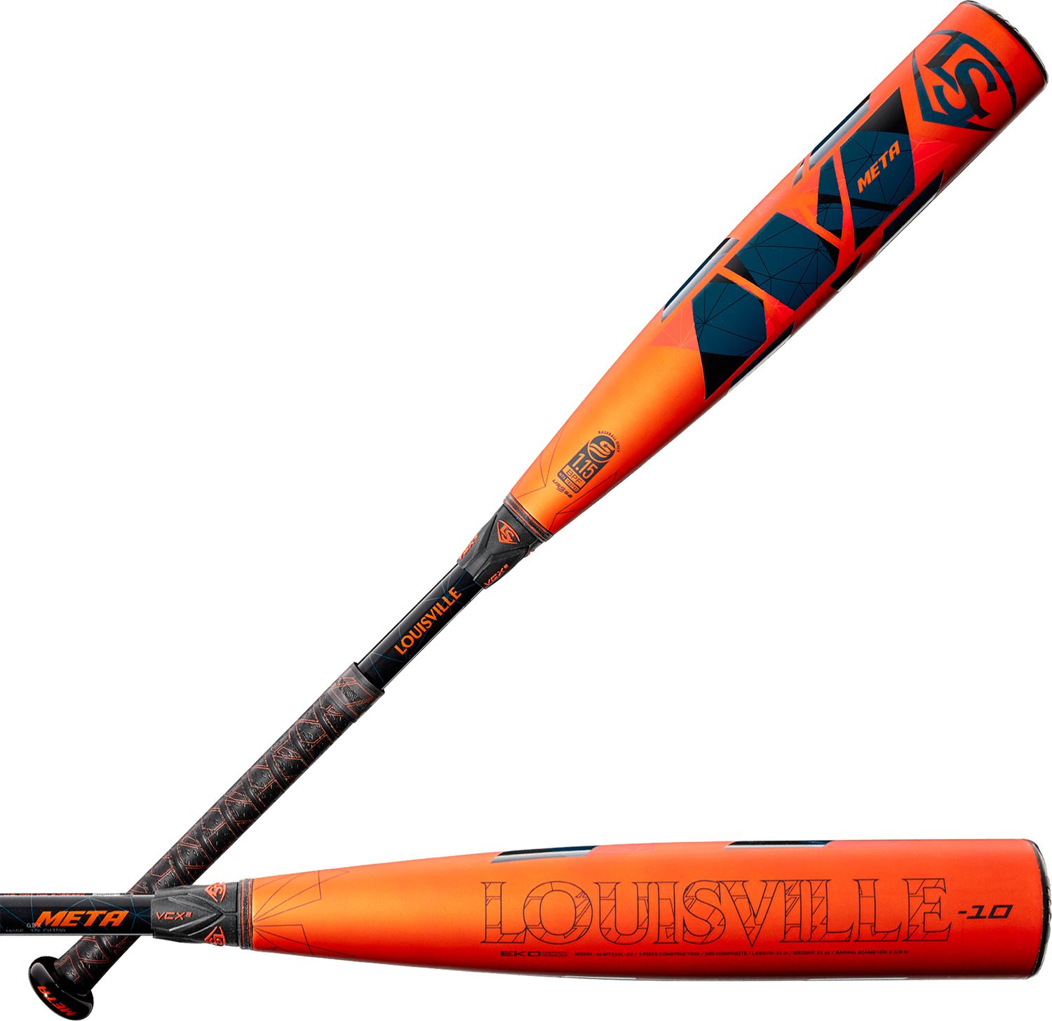 Louisville Slugger Meta 2¾” USSSA Bat (-10) – Sansujyuku