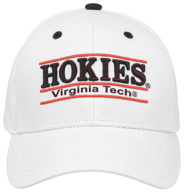 The Game Men's Virginia Tech Hokies White Nickname Adjustable Hat ...