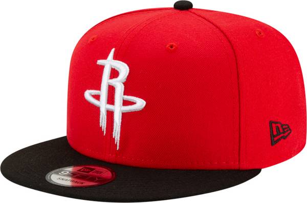 New Era Men's Houston Rockets Red 9Fifty Adjustable Hat | Dick's ...