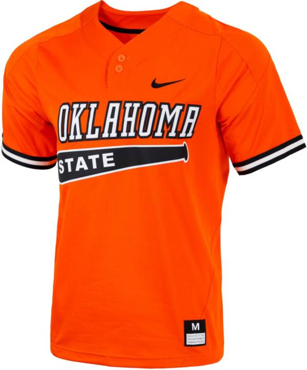 Nike Men's Oklahoma State Cowboys Orange Dri-FIT Replica Baseball ...