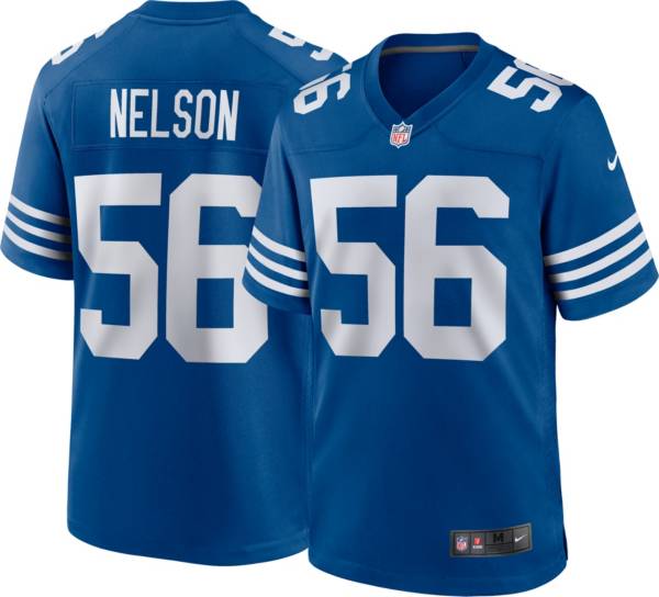 Nike Men's Indianapolis Colts Quenton Nelson #56 Alternate Blue Game ...