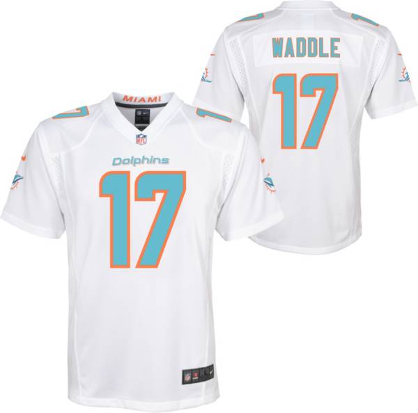Nike Youth Miami Dolphins Jaylen Waddle #17 White Game Jersey | Dick's ...