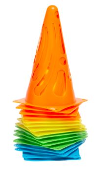 Primed 16-Pack Collapsible Training Cones | Dick's Sporting Goods