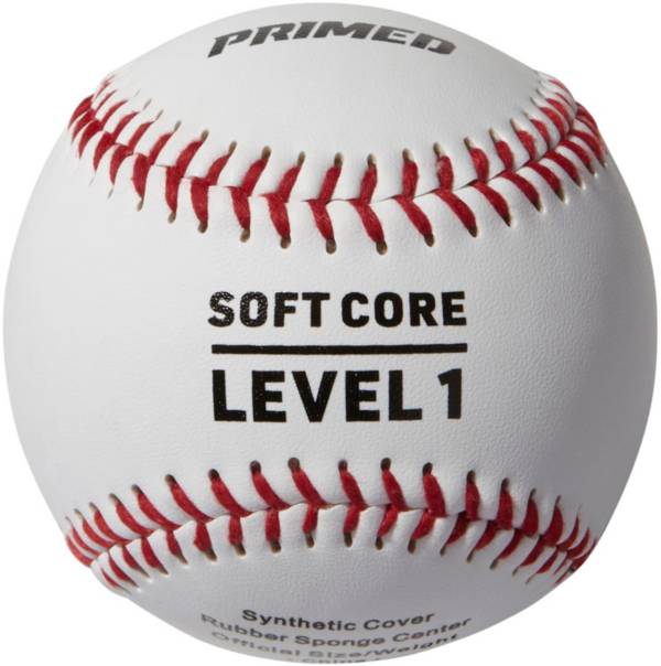 PRIMED Soft Core Level 1 Practice Baseballs - 3 Pack | Dick's Sporting ...
