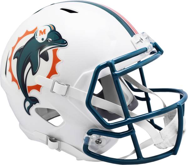 Riddell Miami Dolphins Speed Replica 1996-2012 Throwback Football ...
