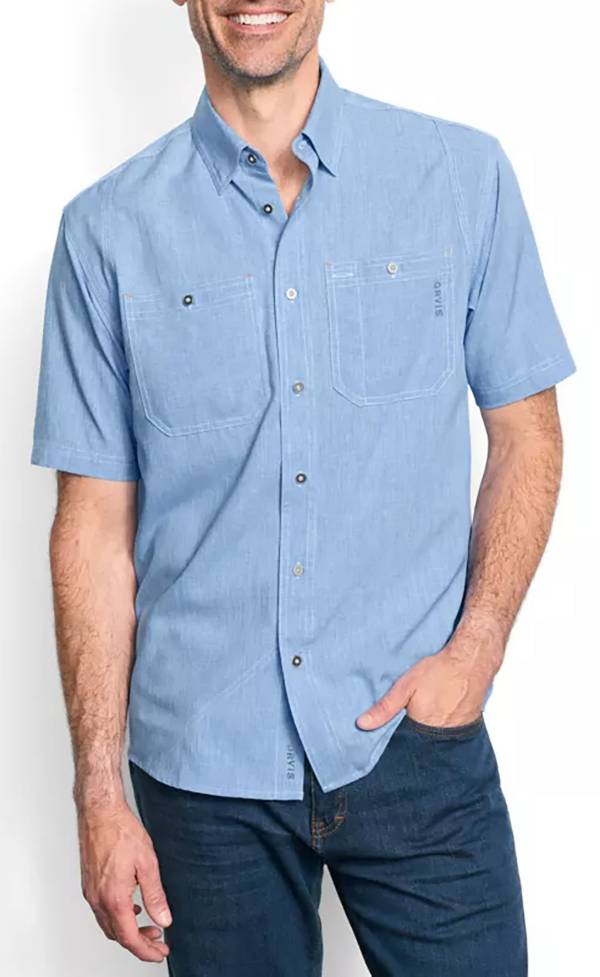 Orvis Men's Tech Chambray Work Shirt | Publiclands