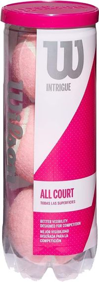 Wilson Intrigue Pink All-Court Tennis Balls | Dick's Sporting Goods