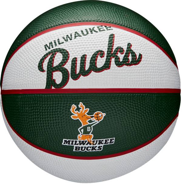 Wilson Milwaukee Bucks 2" Retro Mini Basketball | Dick's Sporting Goods