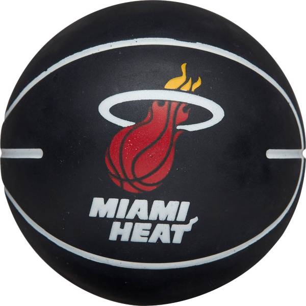 Wilson Miami Heat 2" Mini Dribbler Basketball | Dick's Sporting Goods