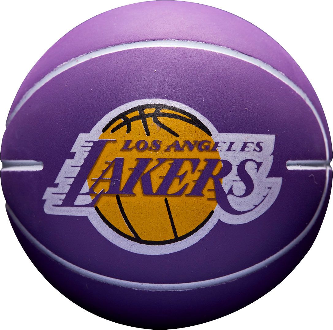 Wilson Los Angeles Lakers 2" Mini Dribbler Basketball - Big Apple Buddy
