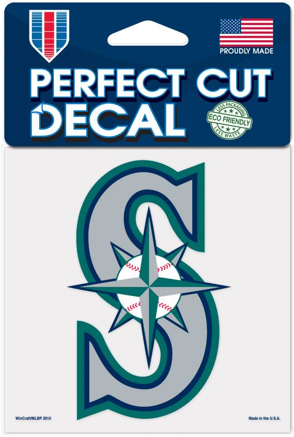 WinCraft Seattle Mariners 4'' x 4'' Decal | Dick's Sporting Goods