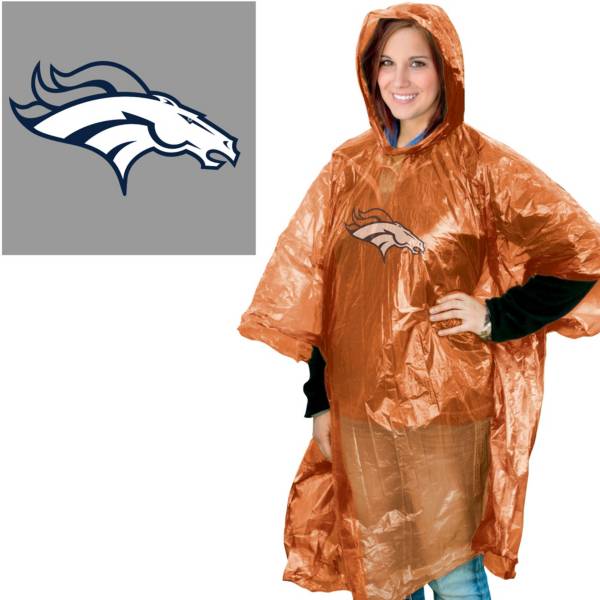 Wincraft Denver Broncos Rain Poncho | Dick's Sporting Goods