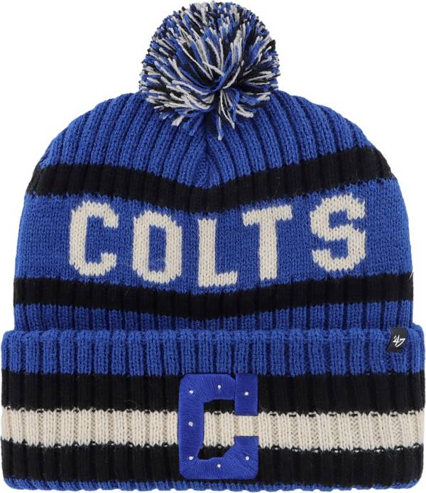 47 Men's Indianapolis Colts Bering Royal Cuffed Beanie | Dick's ...