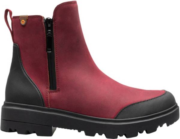 Bogs Women's Holly Zip Waterproof Leather Chelsea Boots | Dick's ...