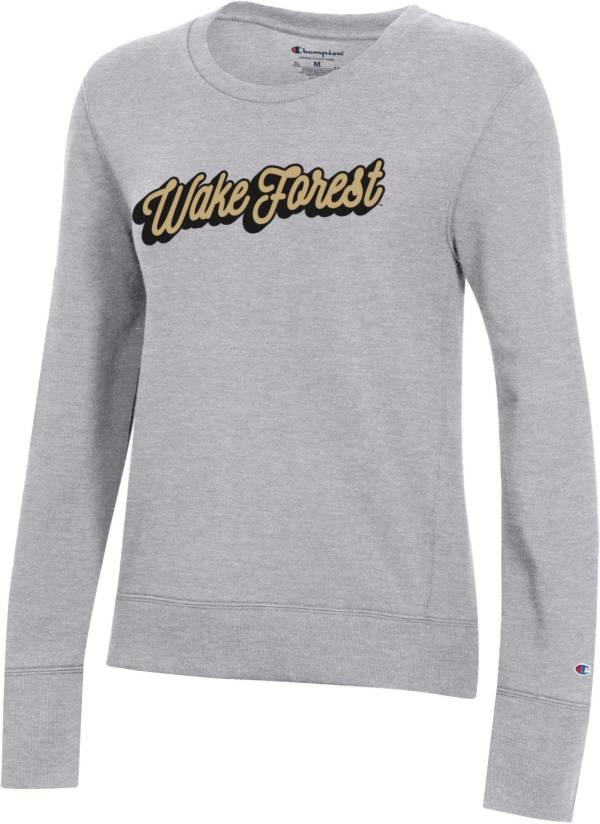 Champion Women's Wake Forest Demon Deacons Light Grey University 2.0 ...