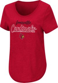 Colosseum Women's Louisville Cardinals Cardinal Red Promo T-Shirt ...